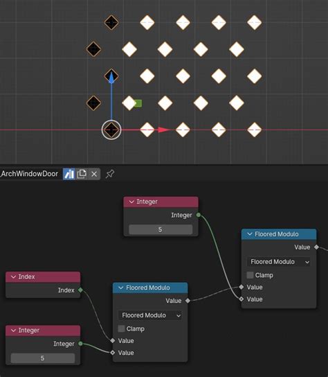 gn modulo on modulo selection tutorials tips and tricks blender
