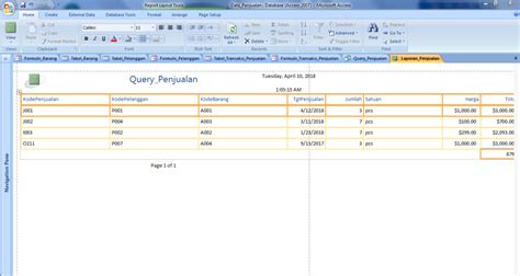 Tutorial Membuat Database Penjualan Menggunakan Ms Acces Seputar Sistem Informasi