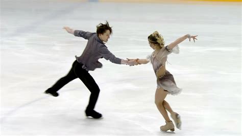 Александра Шинкаренко — Владислав Михайлов Произвольный танец Танцы на льду Юниоры Москва