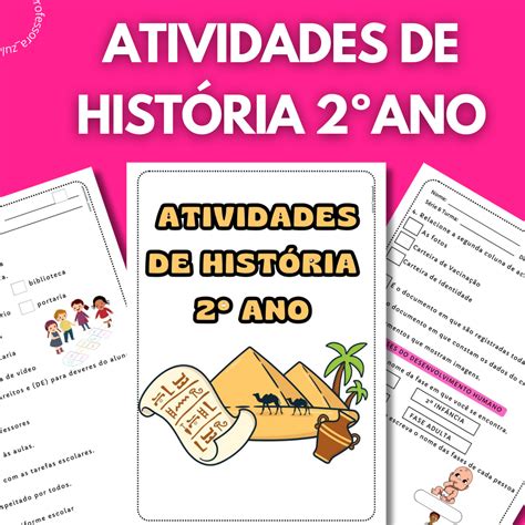Atividades De HistÓria 2º Ano Educa Market