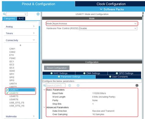 Stm32 Uart Прием и передача данных по Uart в Stm32cubemx