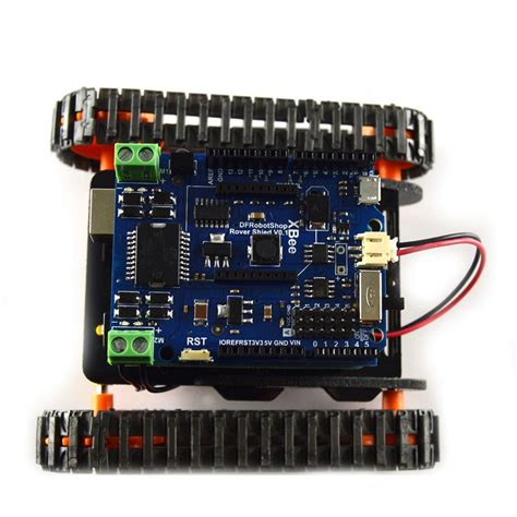 Mini Dfrobotshop Rover Kit No Arduino Robotshop