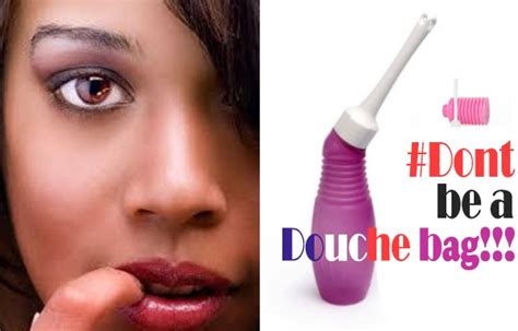 Health Vaginal Douching And The Douche Bag