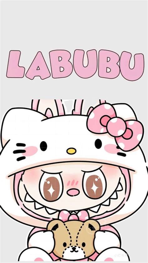 Pin By Lho On Labubu Cute Cartoon Wallpapers Hello Kitty Iphone Wallpaper Cute Easy Doodles