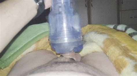 Huge Uncut Cock With Fleshlight Toy Huge Cumshot Tons Of Piss And Cum