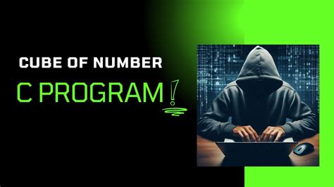 Cube Of Number C Programming Power Of Number In C Programming Youtube