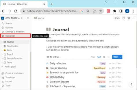 How To Make A Page A Template In Notion