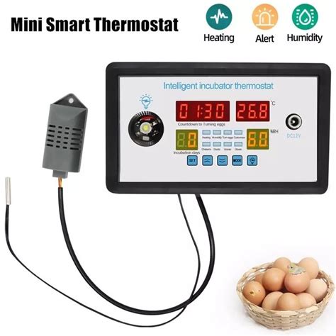 Jual Thermostat Digital Termostat Suhu Dan Kelembaban 220v ZFX W9002 Shopee Indonesia