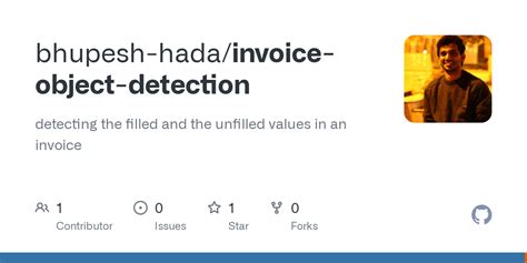 Github Bhupesh Hadainvoice Object Detection Detecting The Filled And The Unfilled Values In