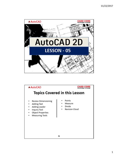 Period 5 Autocad 2d 46 54 Pdf Angle Geometry