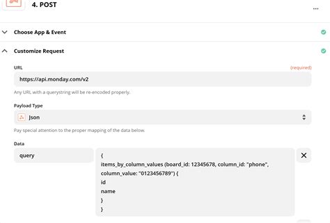 Zapier Webhooks To Query Api Monday Apps And Integrations Monday