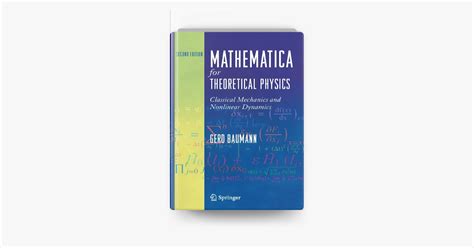 ‎mathematica For Theoretical Physics By Gerd Baumann On Apple Books