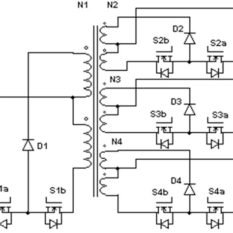 Pdf Multi Winding Bidirectional Flyback Converter