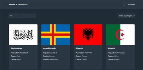 Ann Mukami On Linkedin 🌍 Excited To Share My Latest Project The Countries Api Explorer 🚀 🔍