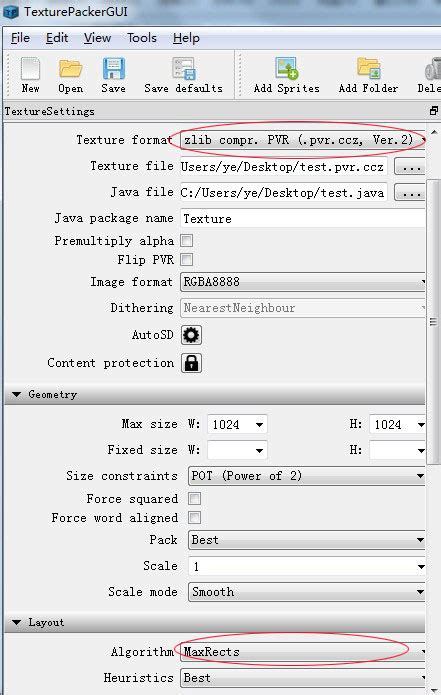 关于使用texturepacker打包图片后，运行时精灵图片会变红，并且有异样文字 疯狂的大春 博客园