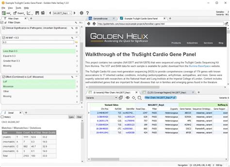 New VarSeq Demo Projects The Golden Helix Blog