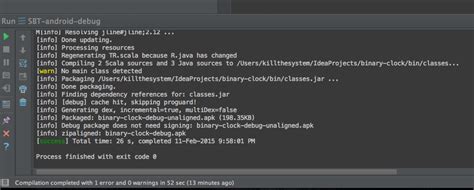 Binary Clock Android App In Scala Part 1