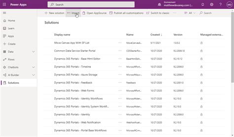 Simplify Importing And Exporting Power Apps With Datasource Environment