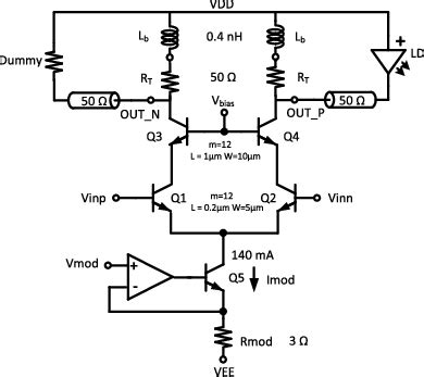 Schematics Of The Output Stage Download Scientific Diagram