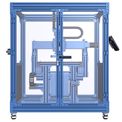 Small Enclosed Milling Machine Table Router Configuration Vention