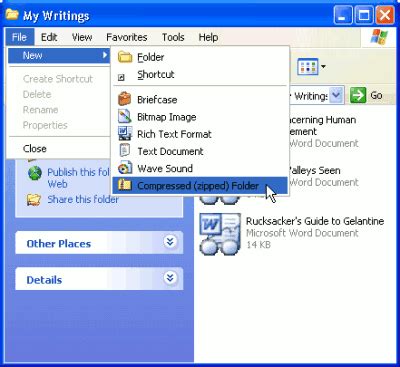 How To Create And Email ZIP Files