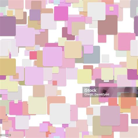 Seamless Abstract Square Pattern Background Vector Graphic Design From Squares Stock