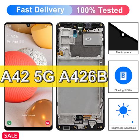 66 Original For Samsung Galaxy A42 5g Lcd Display Touch Screen With