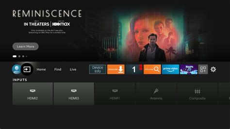 Amazon Adds Input Selection In The Menu Bar Of The New Interface For Fire Tv Smart Tvs Aftvnews