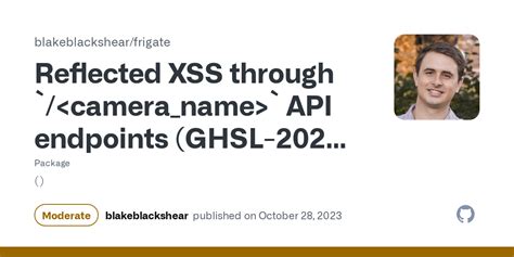 Reflected Xss Through ` ` Api Endpoints Ghsl 2023 195 · Advisory