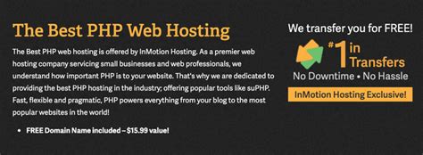 Web Server Hosting With Php