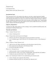 Identifying Weak Acids Through Titration Analysis Course Hero