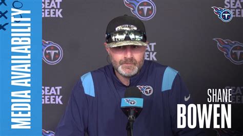 Have To Improve Our Pass Coverage Shane Bowen Media Availability