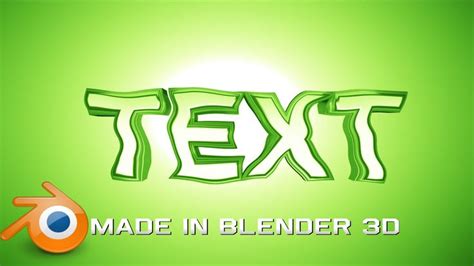 how to make wavy text in blender a blender 3d tutorial blender 3d