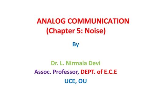 Analog Communication Ppt