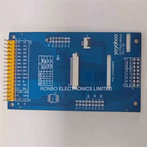 Mcu Interface Driver Board 3 2 Inch Capacitive Touch Lcd Module With Ili9341 Gt911 Controller