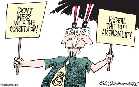 14th Amendment Illustration