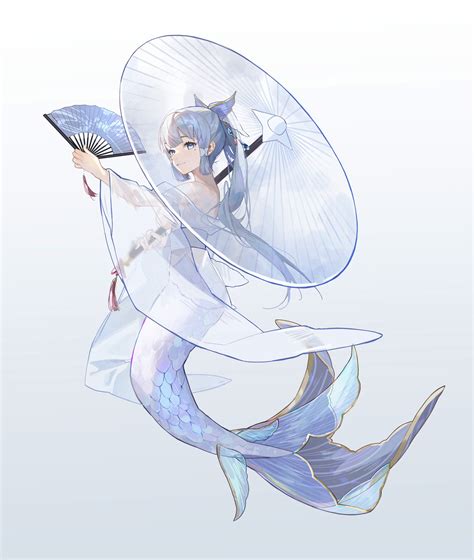 Kamisato Ayaka Genshin Impact Drawn By Oriori Danbooru