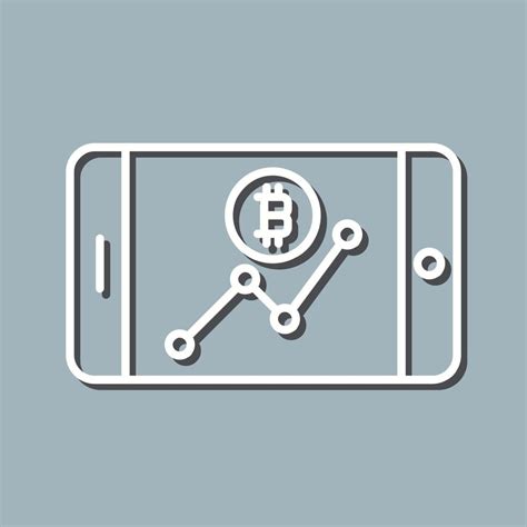 Line Chart Vector Icon 20247032 Vector Art At Vecteezy