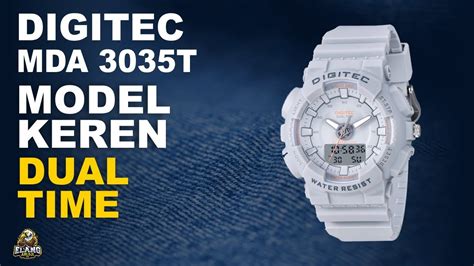 Digitec Mda 3035t Jam Digitec Model Keren Dual Time Terbaru 2023 Youtube