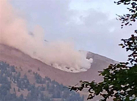 Онлайн вестник Струма Общество Разраства се пожарът в Природен парк „Рилски манастир“