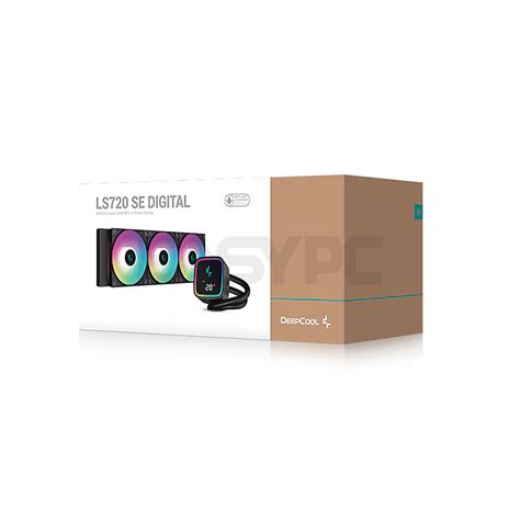 Deepcool LS720 SE Digital 360mm ARGB liquid cooling black – EasyPC