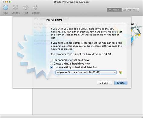 Openshift Origin Virtual Hard Disk Selected Shekhar Gulati