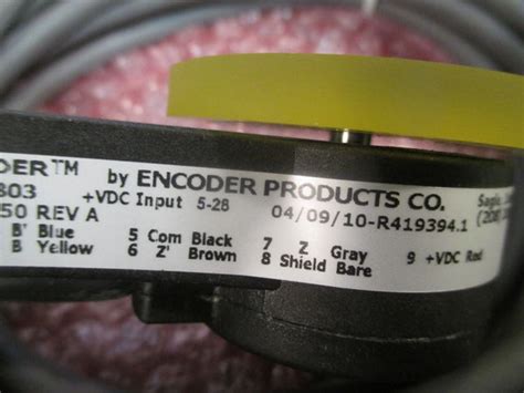 Markem Imaje 10012473 Encoder Ip65 With Mounting Bracket 10012150 Etech Surplus
