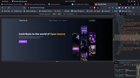 🔴 Bug Padding Missing · Issue 189 · Arslanymstarterhive · Github