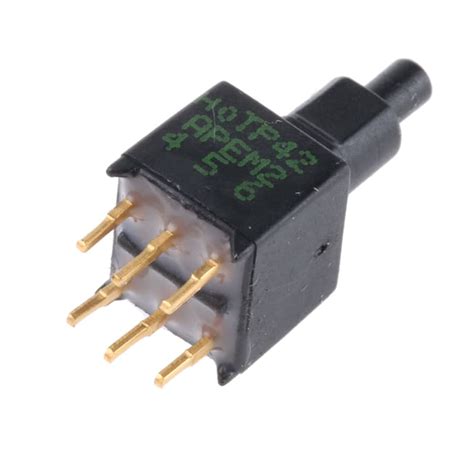 Tp42p0080 Apem Apem Tp Series Push Button Switch Momentary Pcb Dpst 20v 664 345 Rs