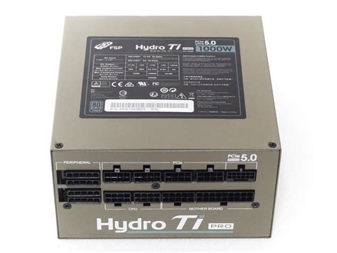 The FSP Hydro Ti Pro 1000W PSU Review: Titanium Shines for FSP's ...