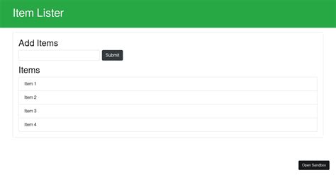 practice dom manipulation codesandbox