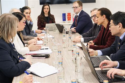 Управа Мисијата на Меѓународниот монетарен фонд ММФ од Вашингтон на средба со директорката и