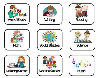 If I Then I Chart Behavior Visual Schedule By KinderRocks