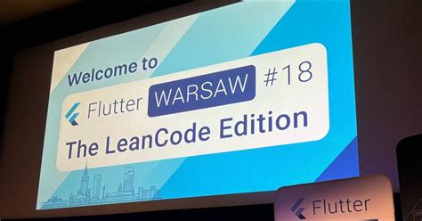 Flutterwarsaw Techevents Networking Jan Lewandowski